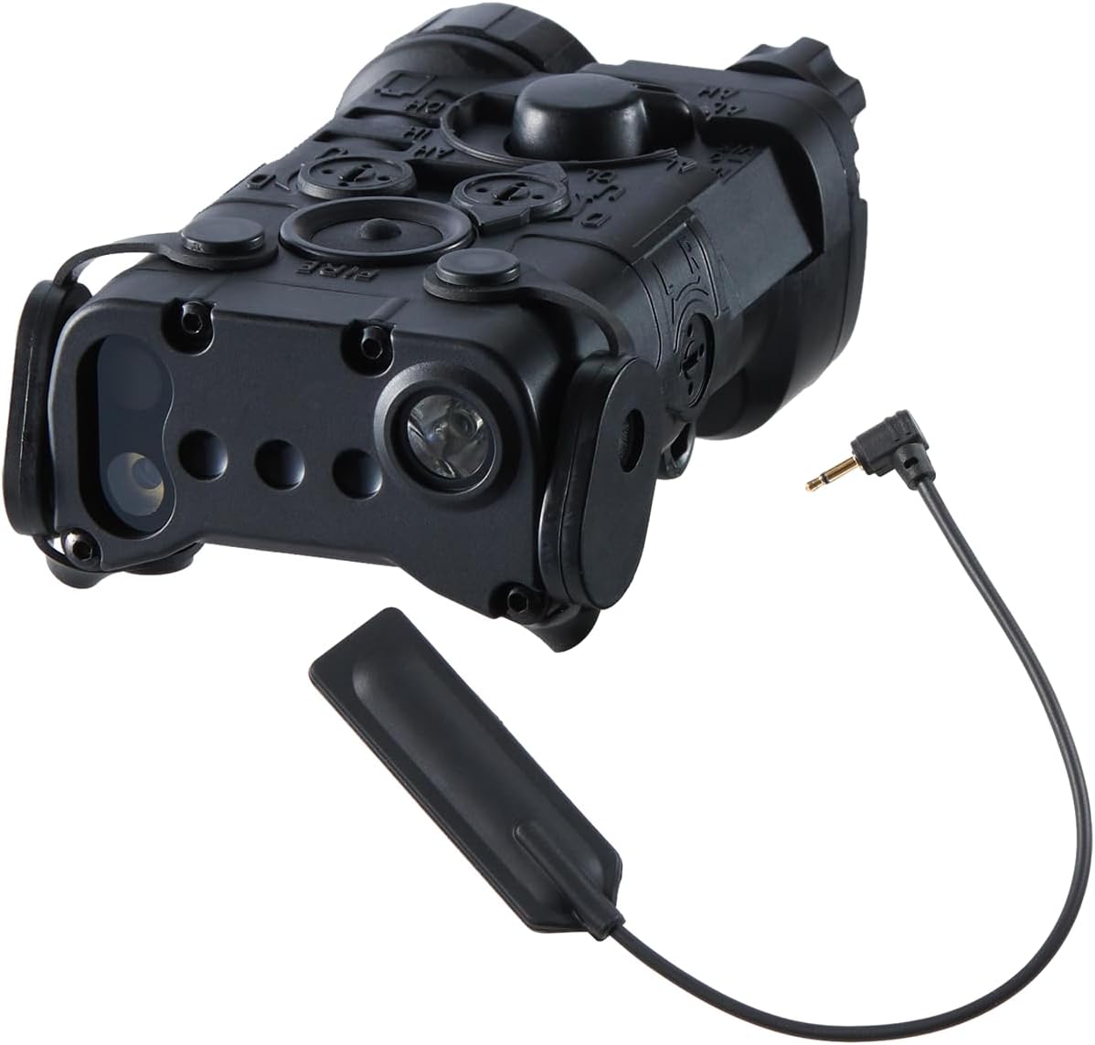 Amazon.com : GoldenBall-ACW Airsoft PEQ-15 NGAL Red & IR Laser ...