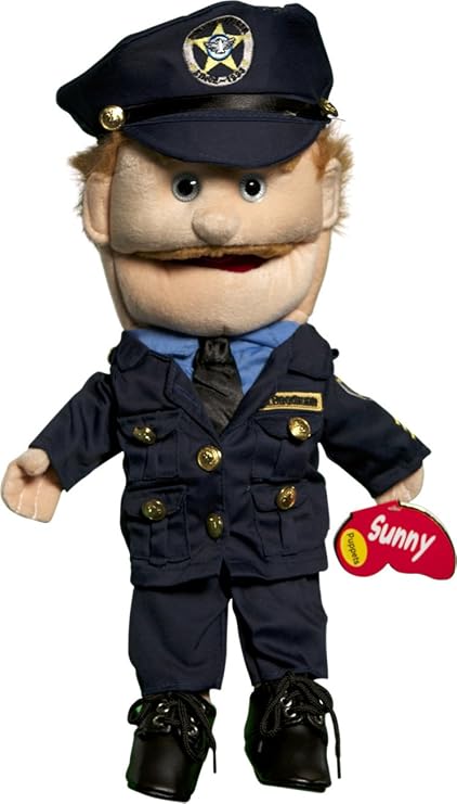 Sunny Toys 14" Dad/Policeman Glove Puppet : Amazon.ca