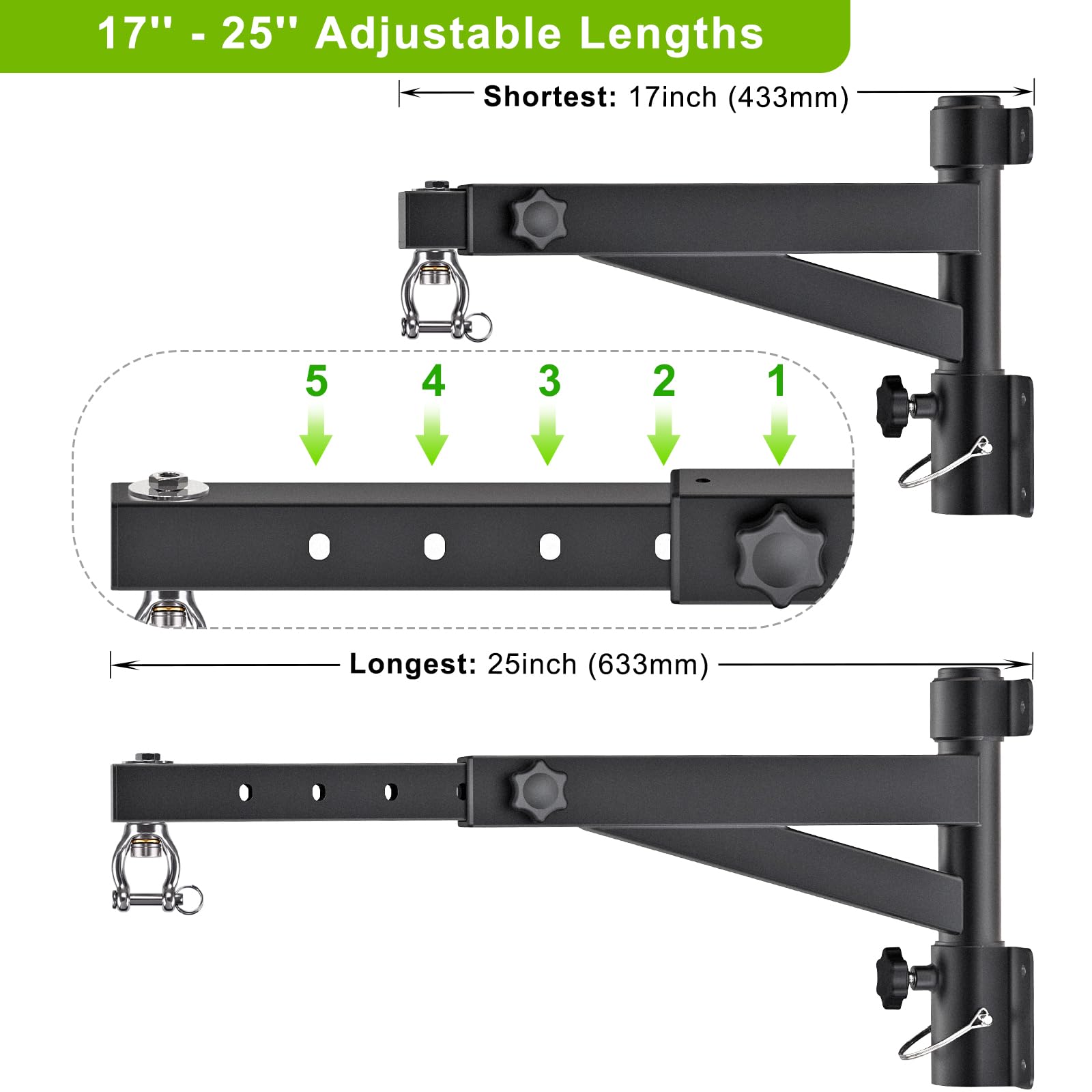 Snapklik.com : Heavy Bag Hanger Wall Mount Punching, Rotatable Heavy ...