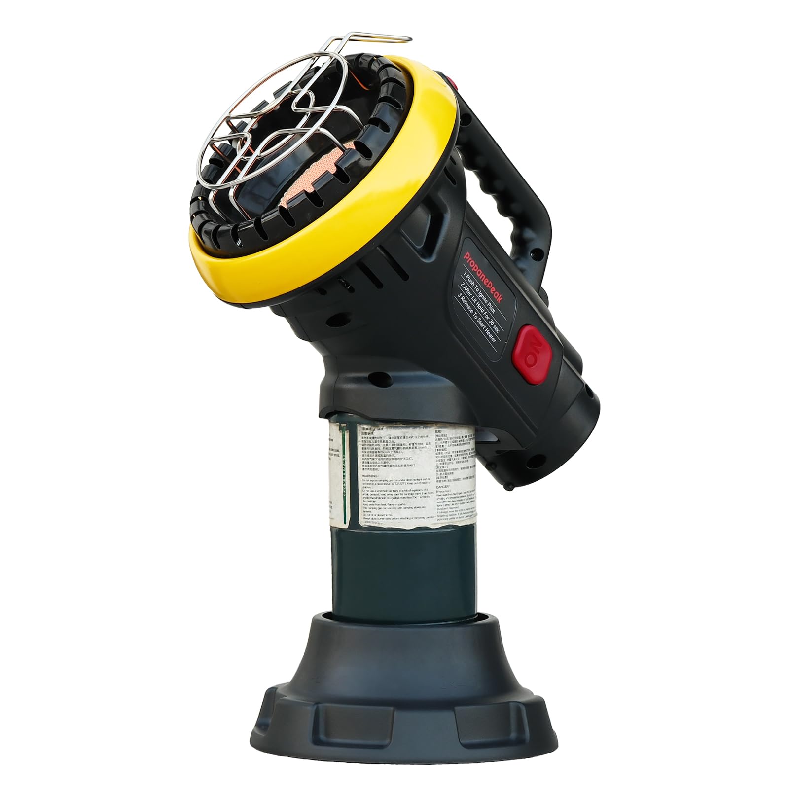 Amazon.com: PropanePeak Heater Small Propane Heater Outdoor,4000 BTU ...