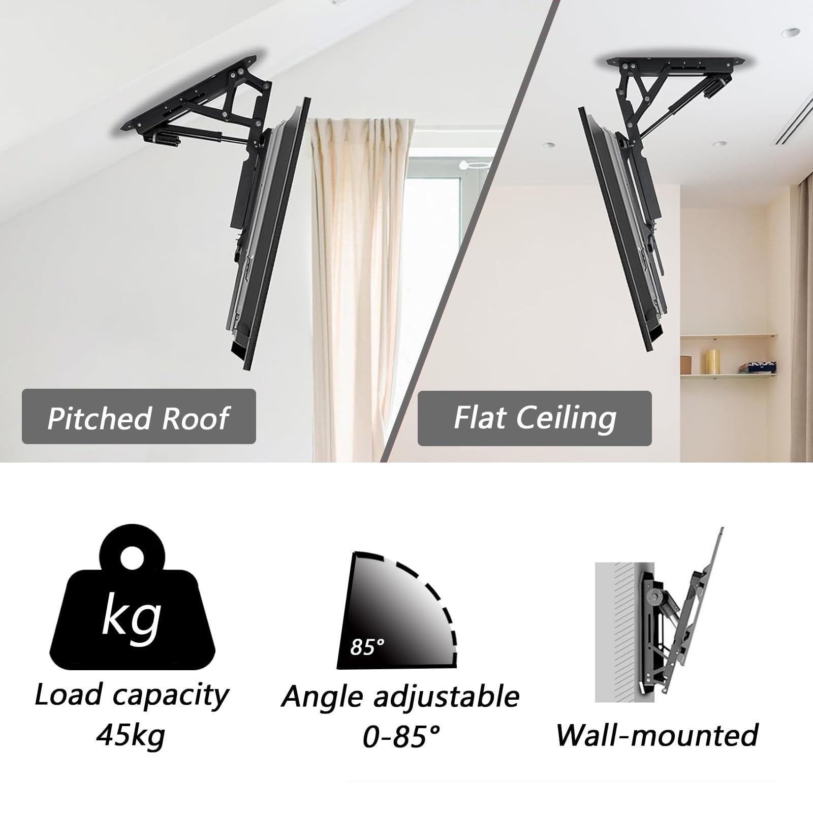 Retractable Flat Screen Tv Ceiling Mounts
