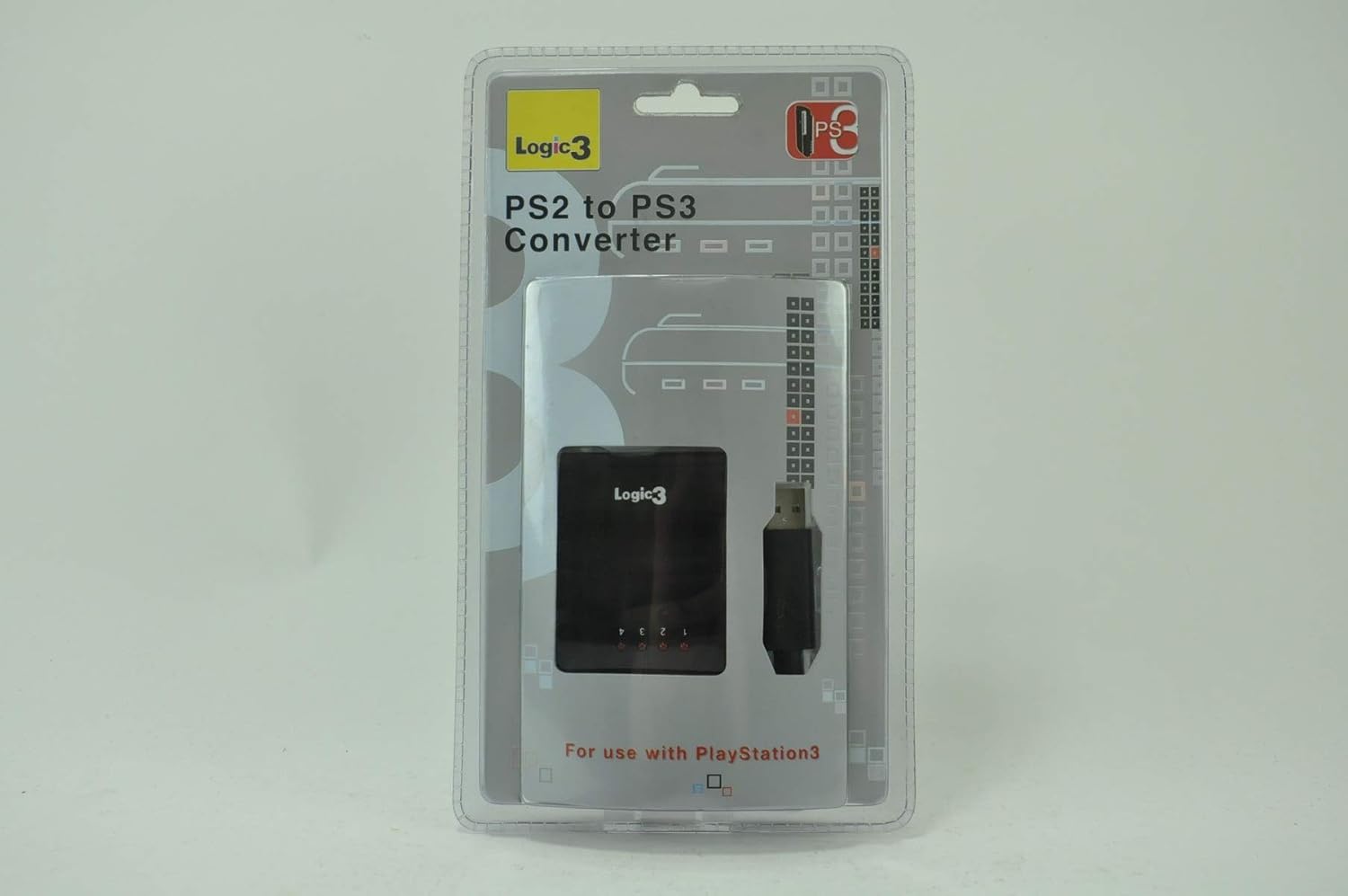 Logic3 PlayStation 2 Controller Adapter for PC / PS3 (PS2/PC) : Amazon ...
