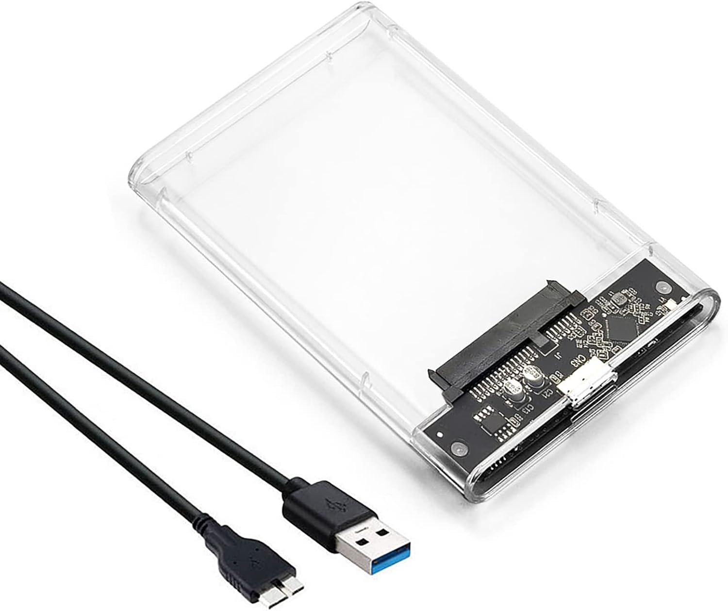 Amazon.co.jp: 2.5インチ HDDケース USB 3.0接続 SATA対応 HDD/SSD 外付け ドライブ ケース 5Gbps 高速データ転送 UASP 対応 ポータブル ...