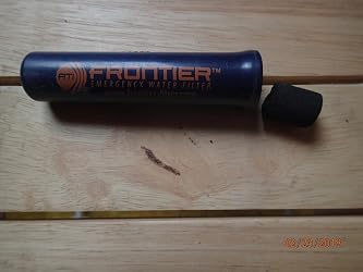 Amazon.com : Aquamira Frontier Emergency Water Filtration and Straw ...