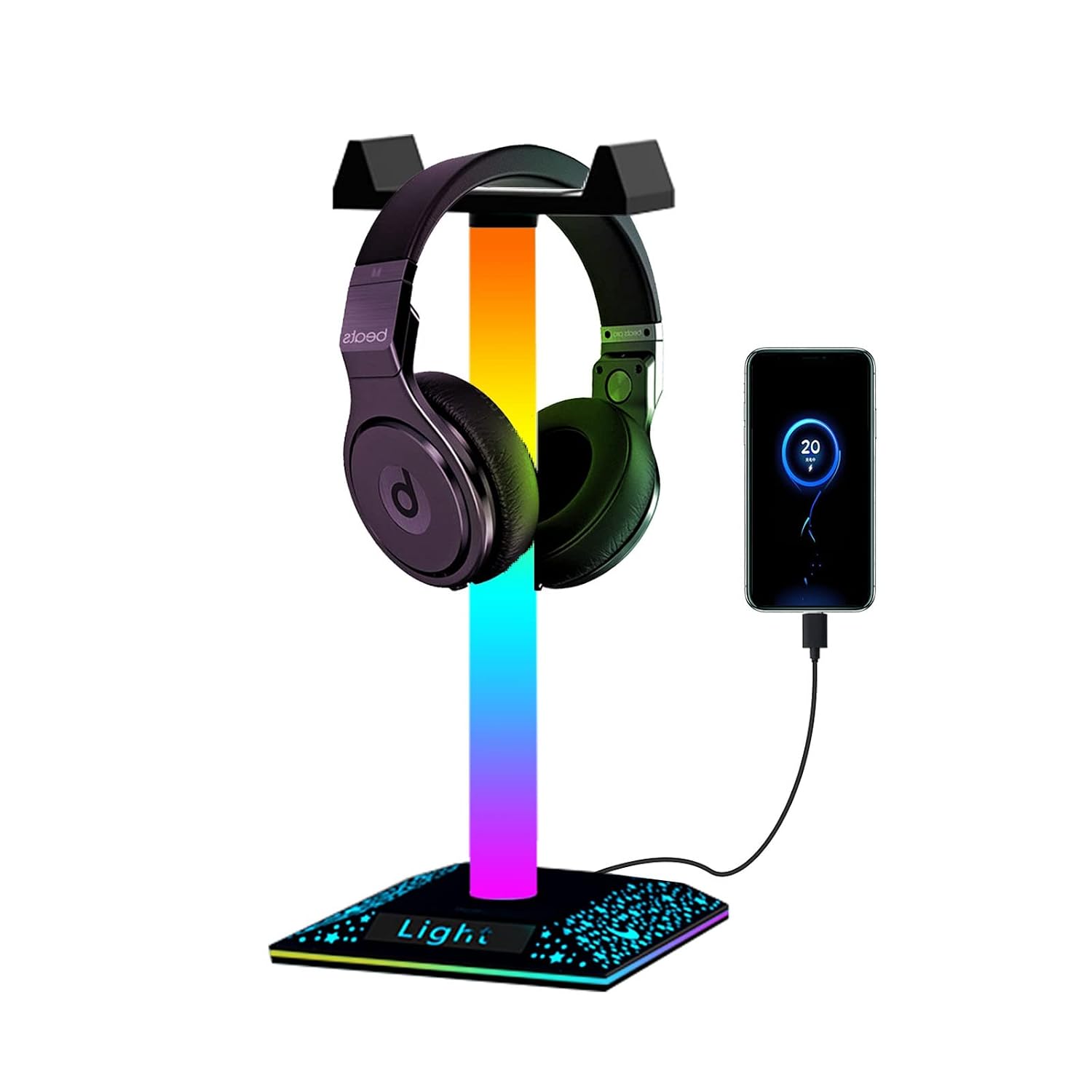 ELEPHANTBOAT® Headphone Stand Gaming Headphone Stand Headset Holder ...