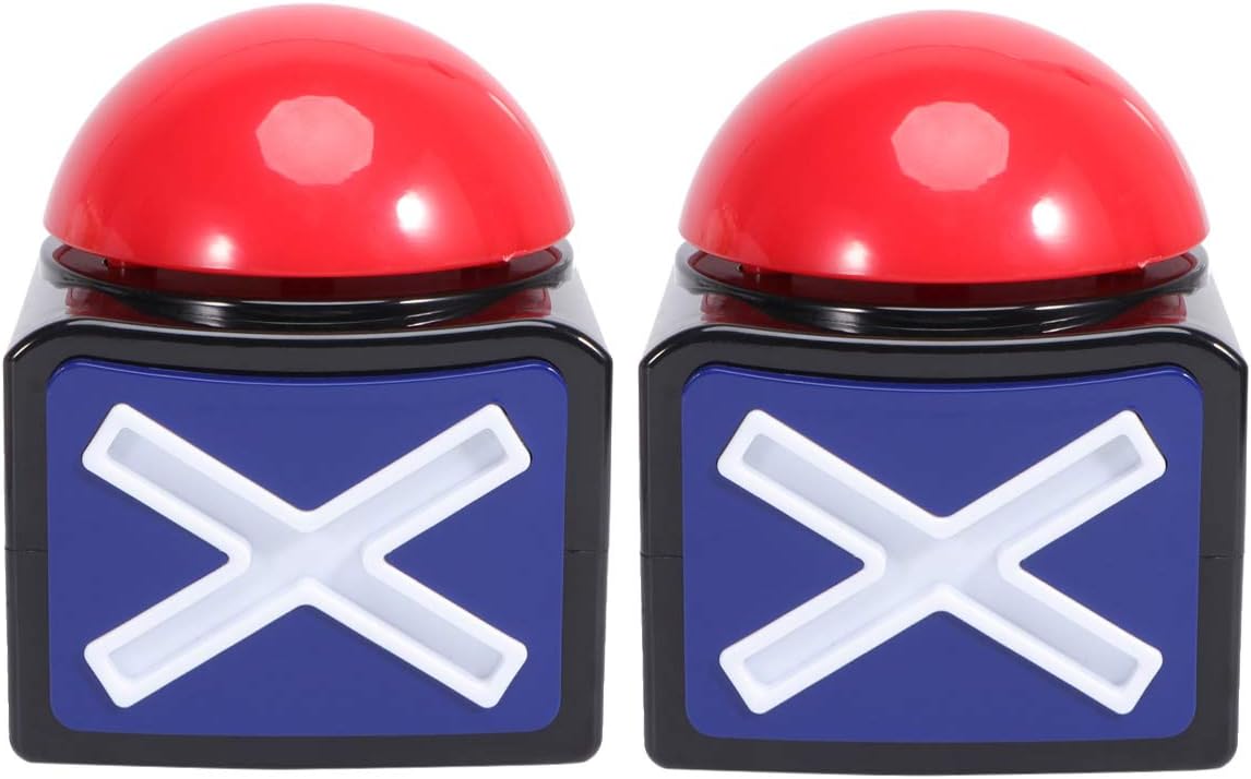 Learning Resources Answer Buzzers, Set of 4 Assorted Colored Buzzers ...