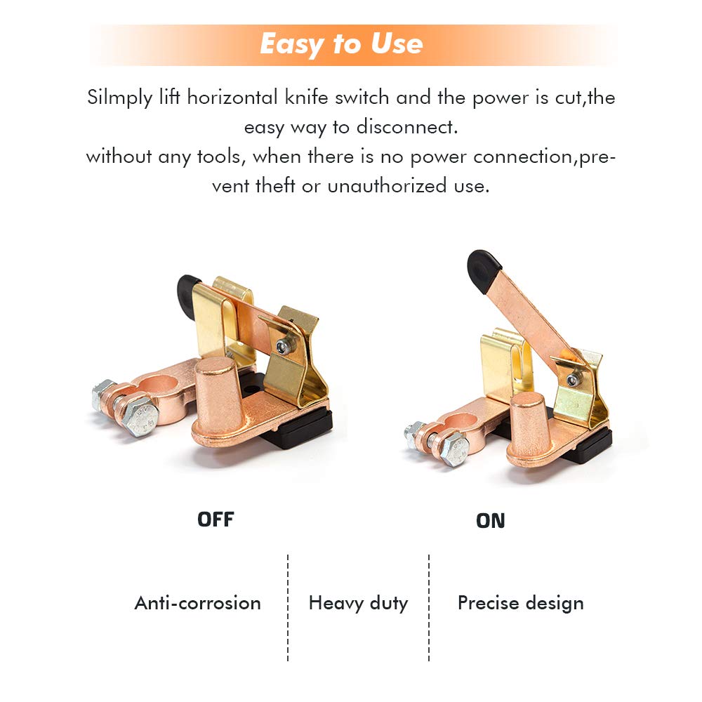 Snapklik.com : Top Post Battery Disconnect Switch 12V / 24V 250/750 ...