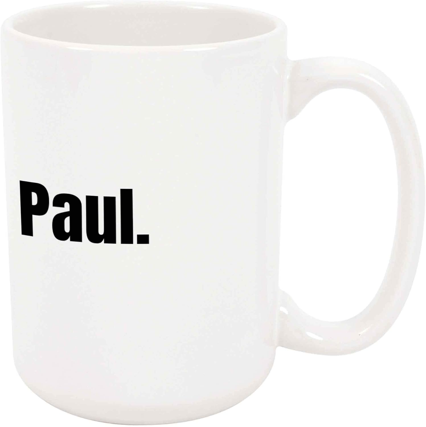 Amazon.com: Paul Coffee Mug - Personalized Ceramic Cup with Name ...