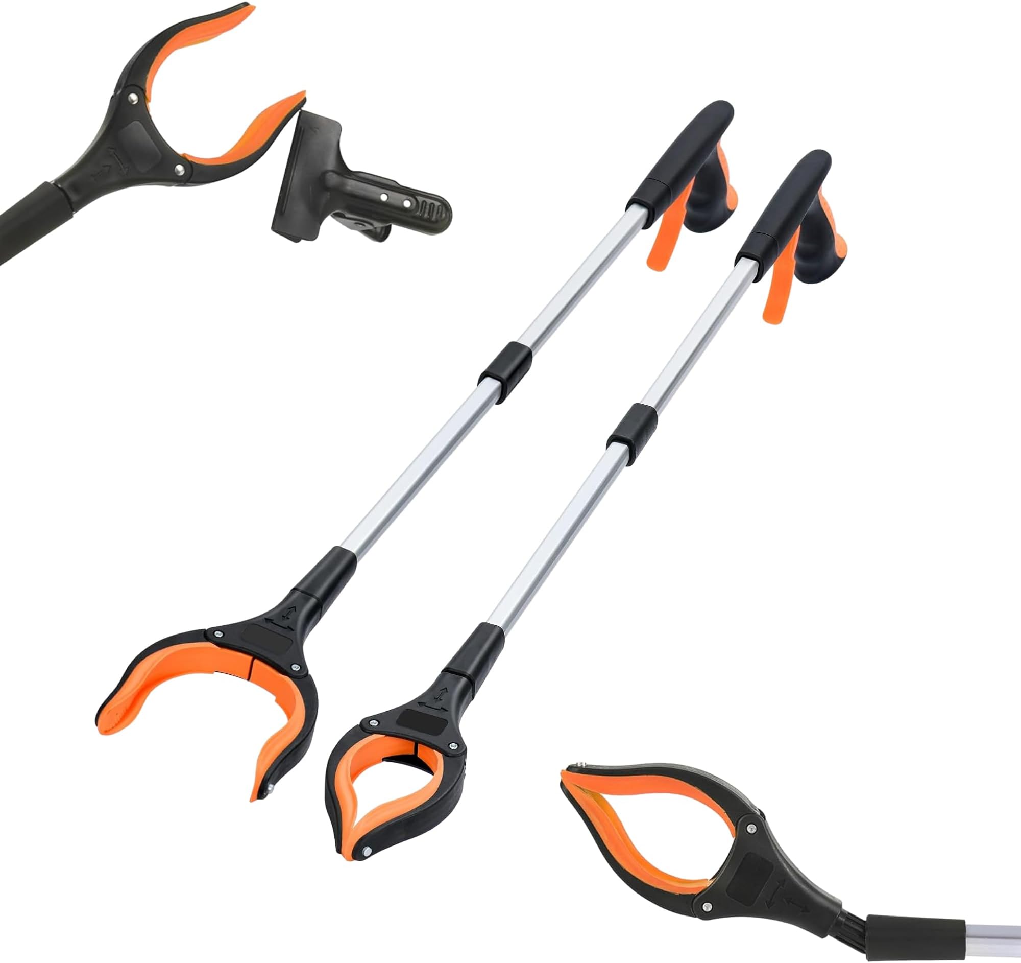 Amazon.com: Ruizzrlhb Grabber Reacher Tool 32 Inch 2-Pack with Strong ...