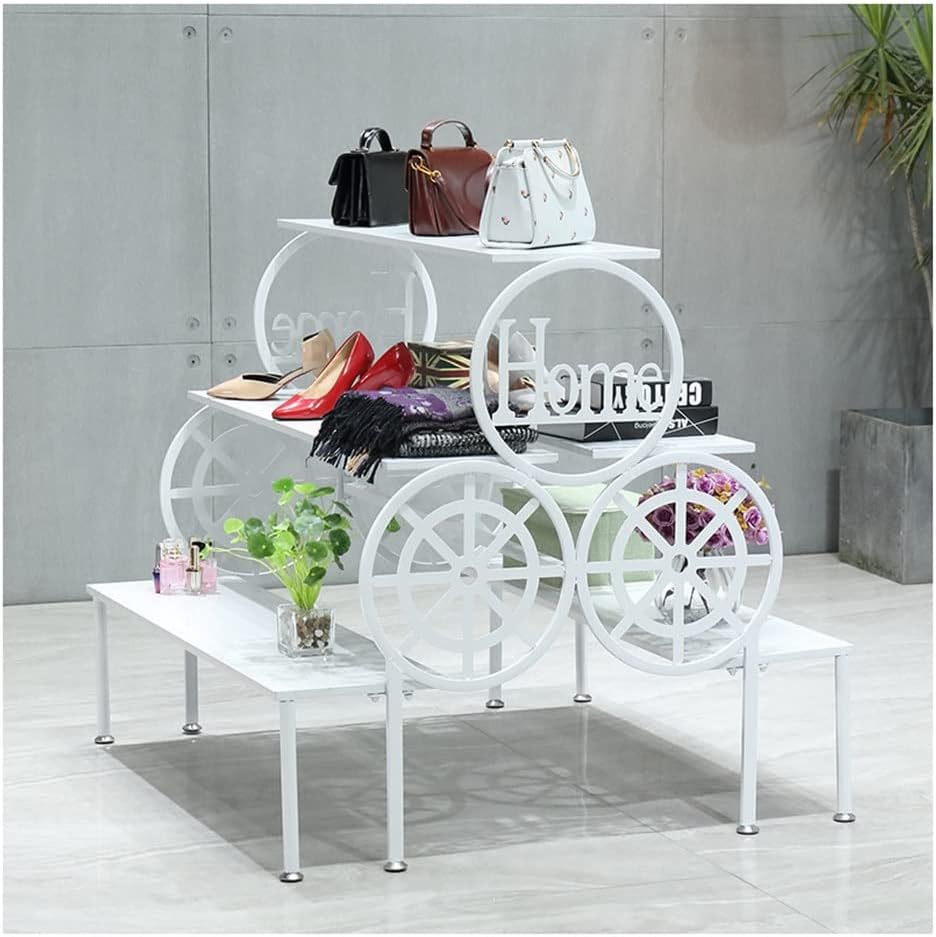Amazon.com: Retail Display Tables For Shoe Shop, Standing Clothing ...