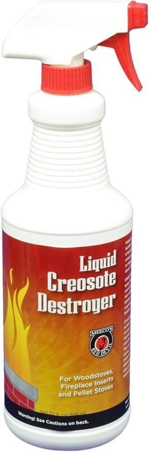 Amazon.com: MEECO’S RED Devil 12 Creosote Destroyer Liquid 32 oz. Spray ...