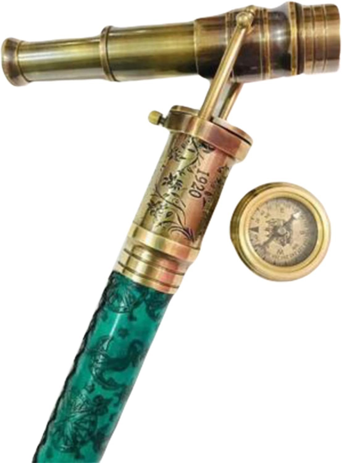 Amazon.com: Handmade Walking Stick for Men & Women Hidden Telescope ...