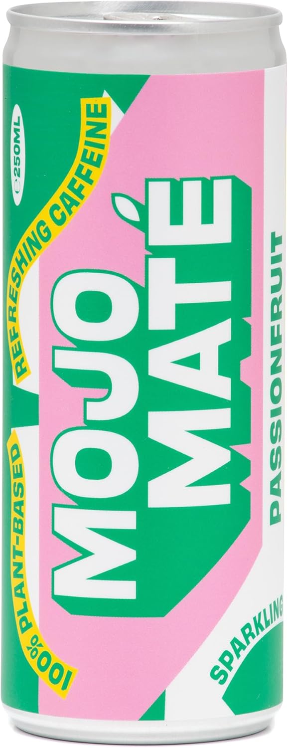 Mojo Maté Passionfruit - Natural Energy | Sparkling & Refreshing ...