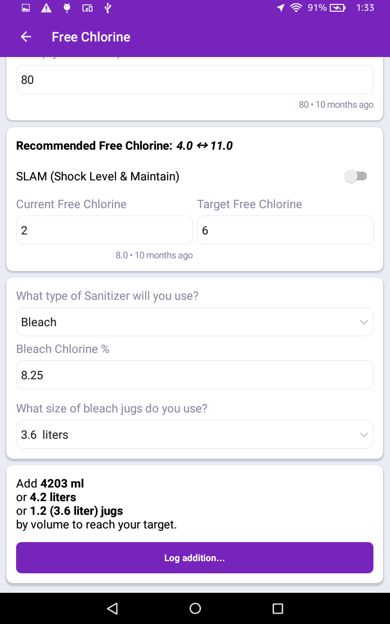 Pool Math by TroubleFreePool - App on Amazon Appstore