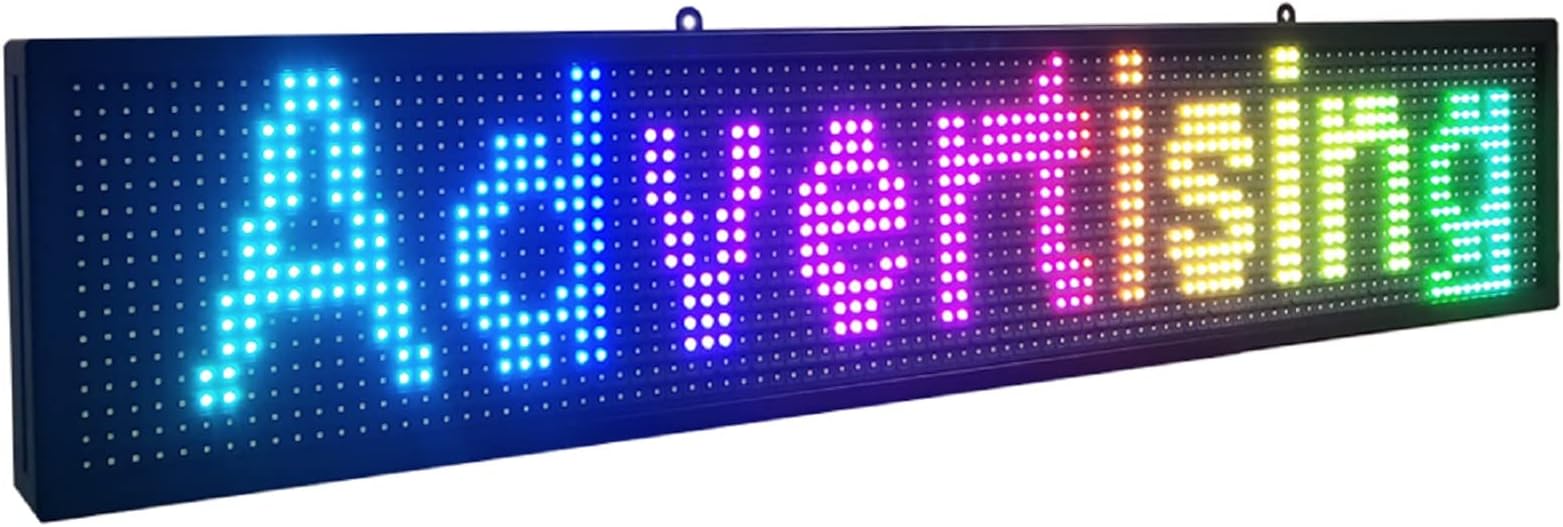 Amazon.com : P10 Led Sign with WiFi, RGB Full Color Sign with High ...