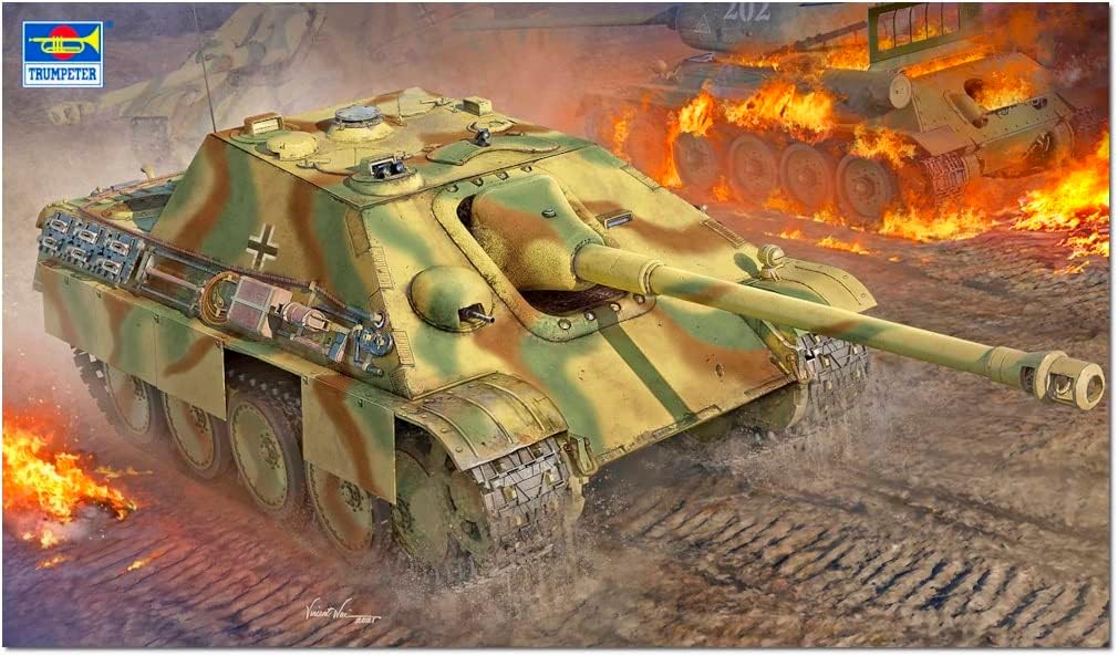 Amazon.com: Trumpeter German Panther G Early 1/16th Scale : Arts ...