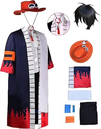 Amazon.com: GDXMCCOS Anime Cosplay Costume Men party Halloween hat ...