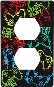 Video Game Outlet Covers Decorative Electrical Outlets Duplex Outlet 1 ...