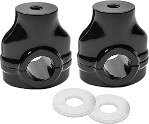 Amazon.com: MoKitDora 2 Inch Riser 1” Handlebar Clamp Compatible with ...