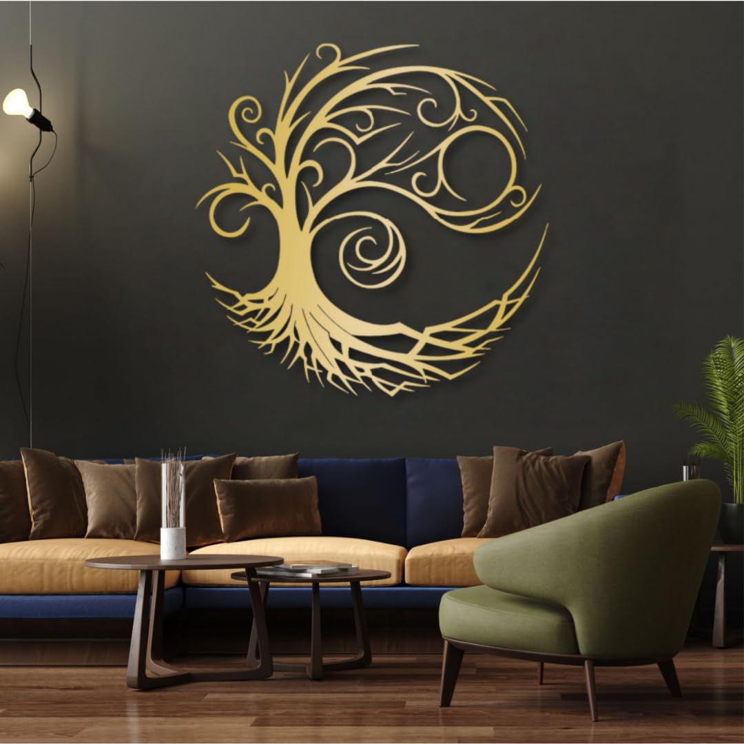 Amazon.com: Metal Tree of Life Wall Decor, Tree of Life Metal Wall Art ...