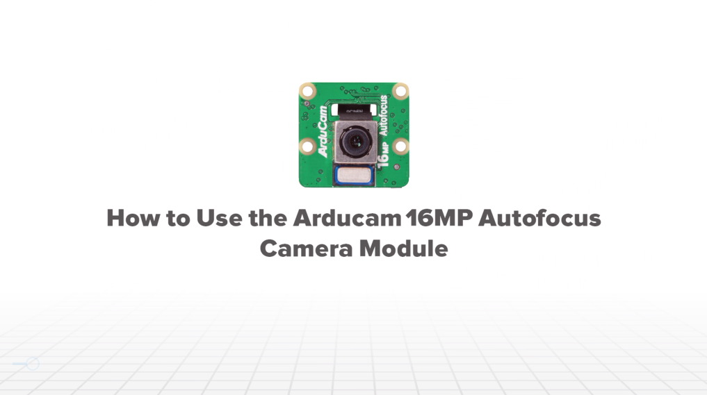 Watch Arducam IMX519 Autofocus Camera Module B0371 on Amazon Live