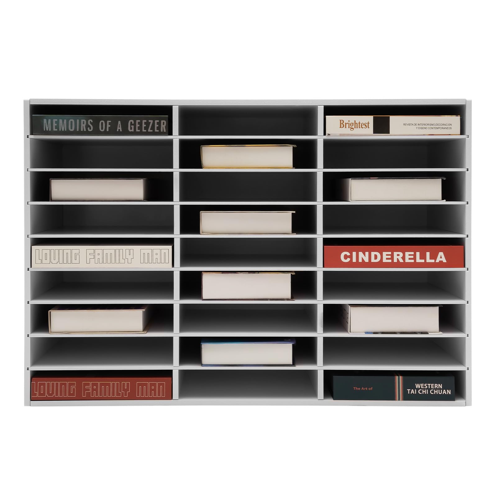 Amazon.com: YIYIBYUS Adjustable Literature Organizer Desktop File ...