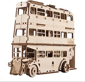 Amazon.com: 3D Wooden Puzzles Desk Decor Mechanical Puzzle Brain Teaser ...