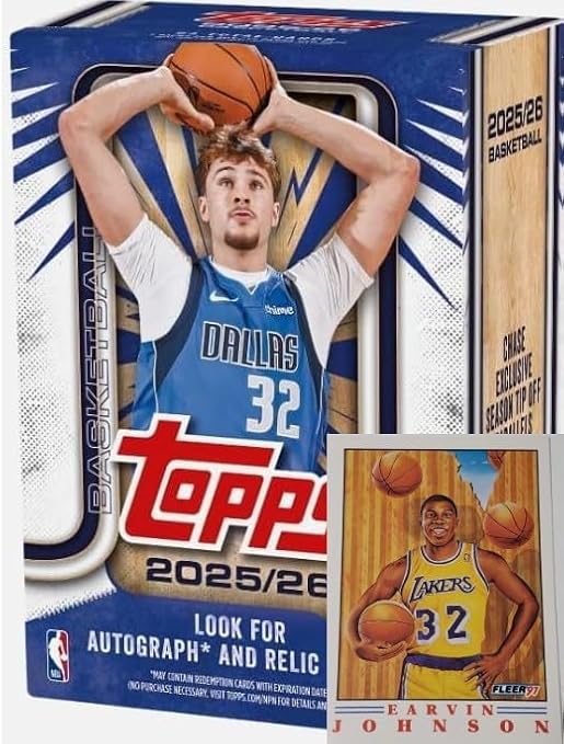 Amazon.com: 2025-26 TOPPS Basketball Card BLASTER Box w/84 Cards - look ...