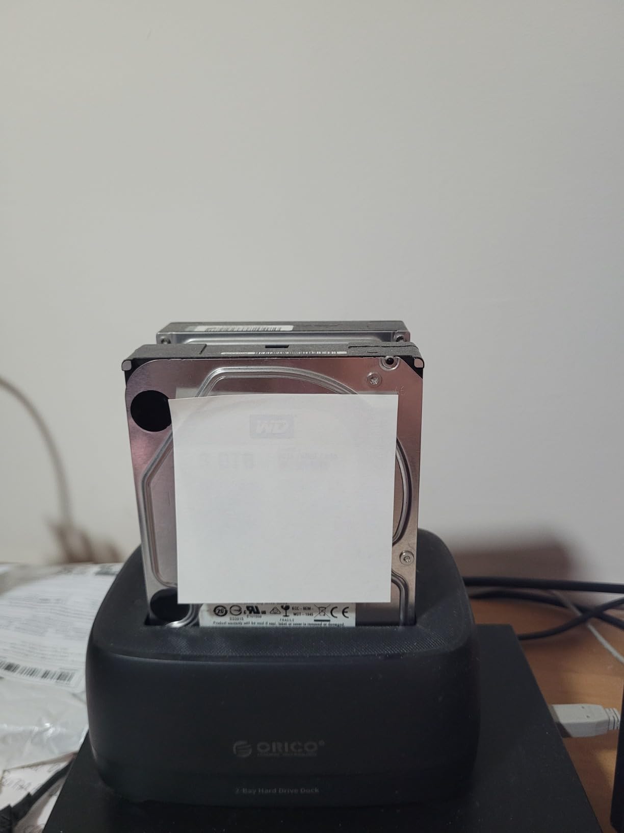 ORICO Hard Disk Docking Station USB3.0 per HDD/SSD SATA da 2,5 e 3,5 ...