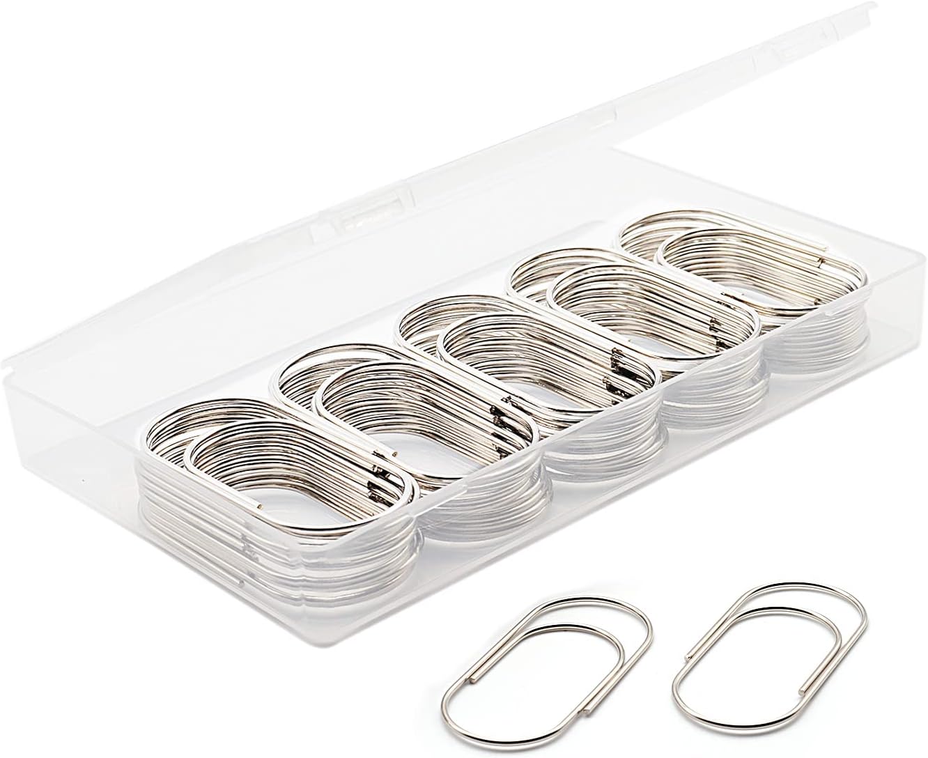 Amazon.com : Universal A7072220 Smooth Paper Clips - Jumbo, Silver (100 ...