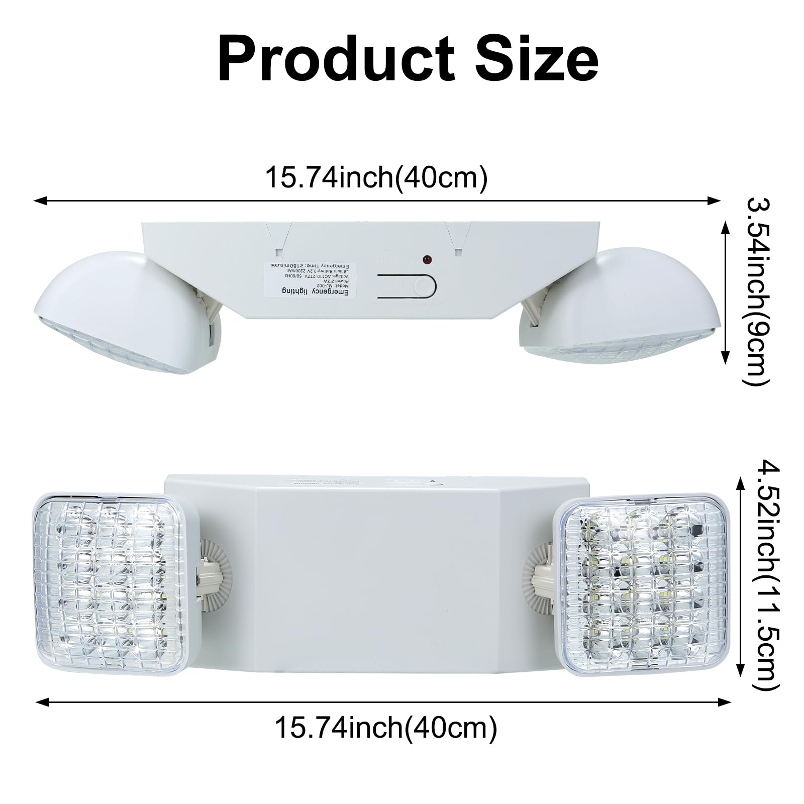 Emergency Lights Battery Operated