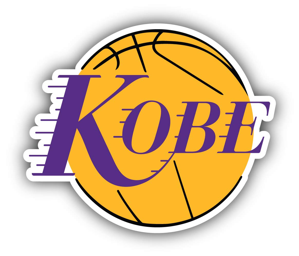 Buy es Sticker Art DecalZirni Koby Bryant Logo Lakers Basketball - Los ...