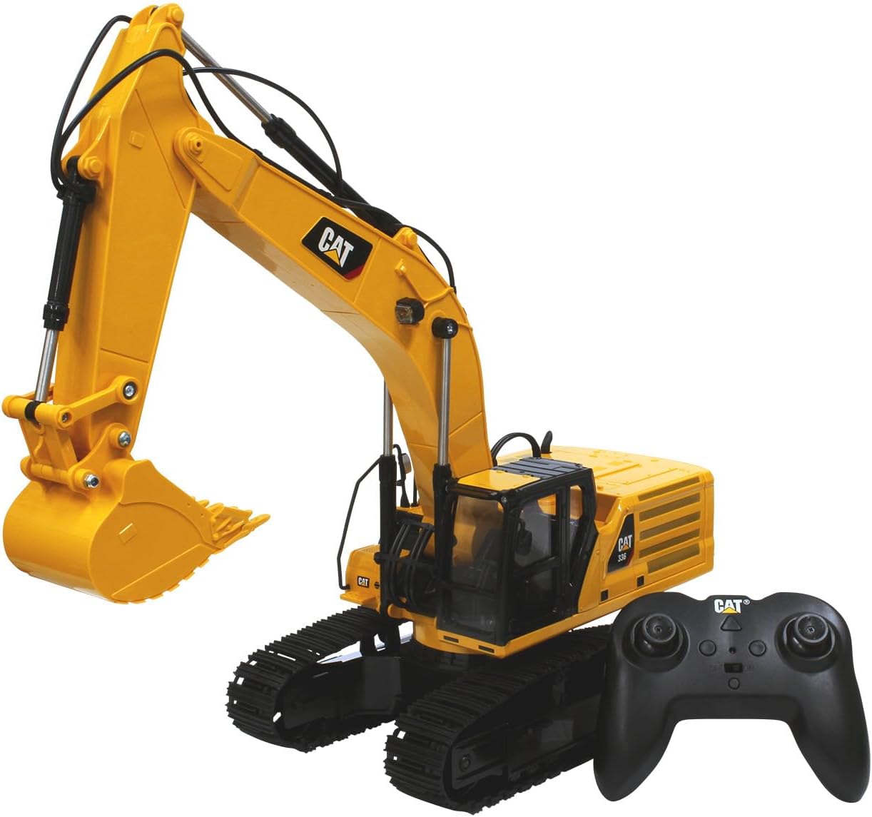 Amazon.com: Diecast Masters RC Truck CAT 336 Excavator | Fully ...