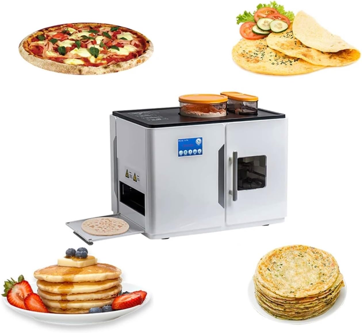 Amazon.com: Dealorshop Roti Maker is Fully Automatic Chapati Making ...