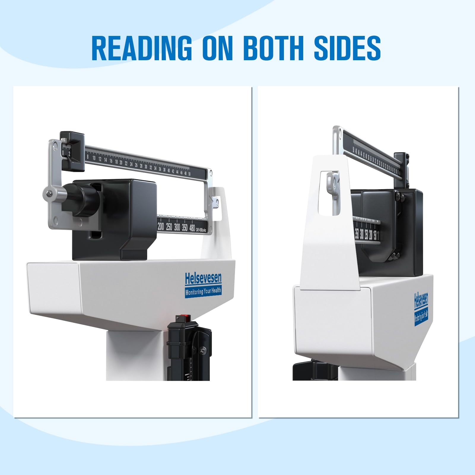 Snapklik.com : Helsevesen 480 Lbs Physician Beam Scale, Heavy Duty ...
