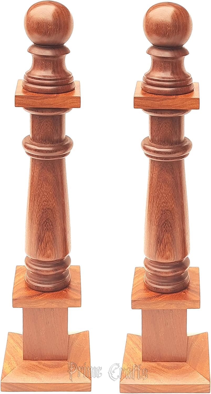 Amazon.com: AYAANS Masonic Regalia Wooden Free Mason Wood Columns ...