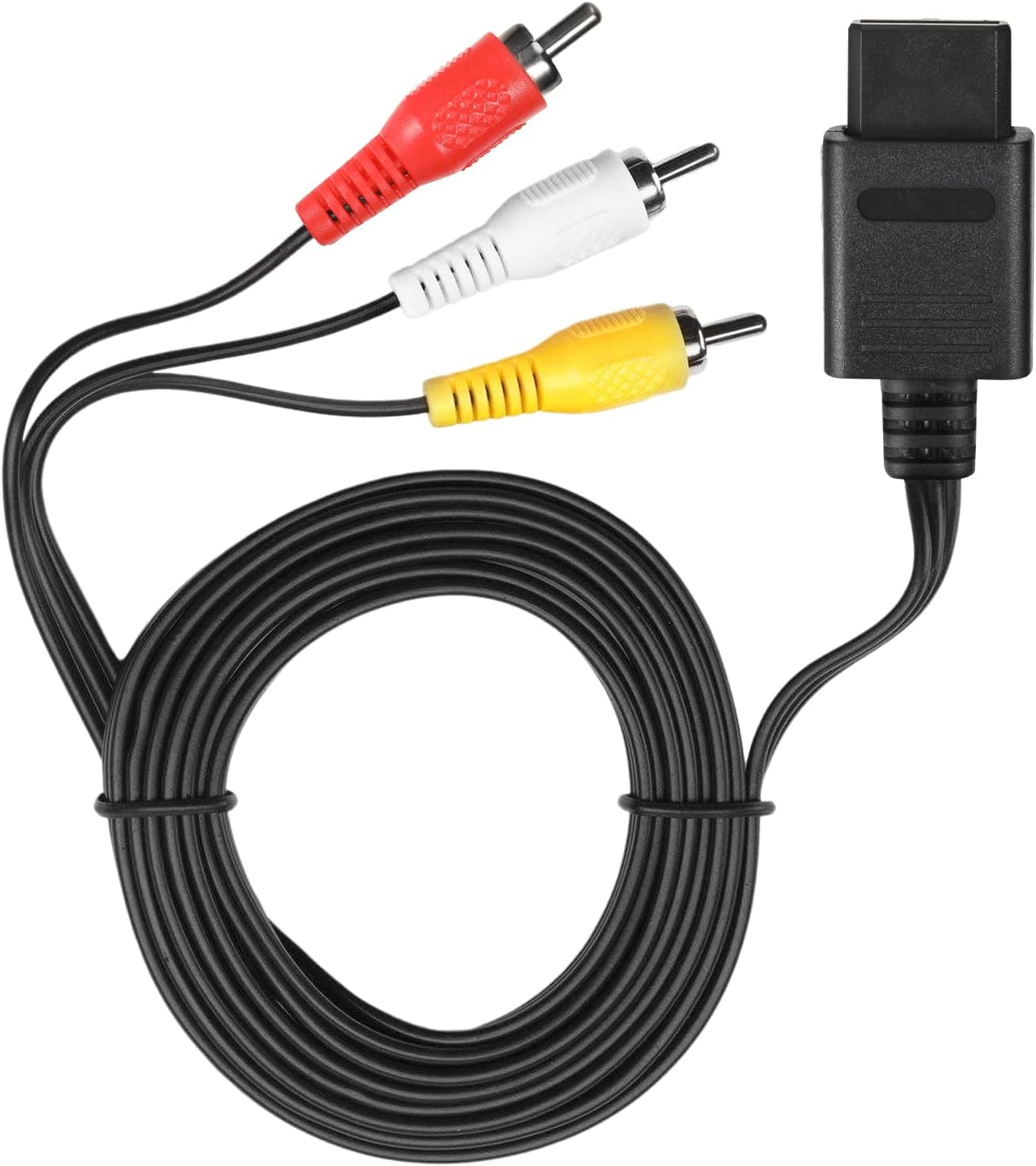 6Ft TV AV Composite Video Cable Cord Replacement Wire Cords for N64 ...