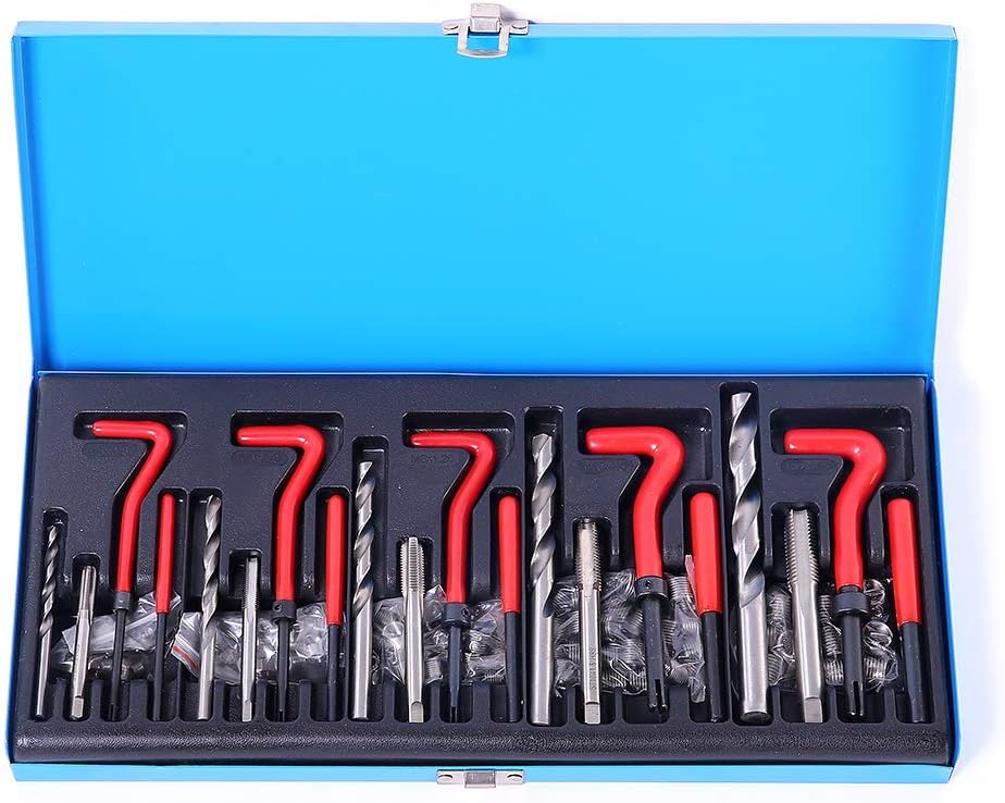 Amazon.com: XMLYEC 131 Piece Helicoil Type Thread Rethread Repair Kit ...
