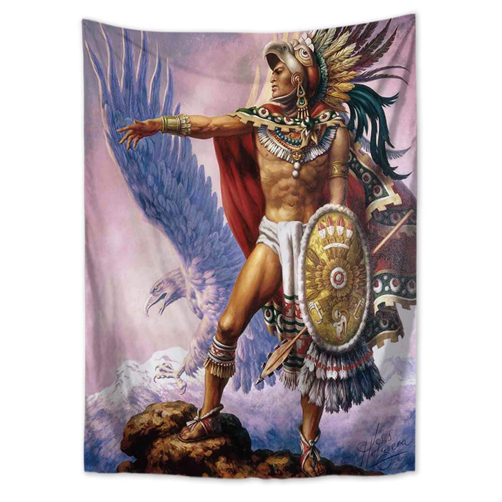 Aztec Warrior Art