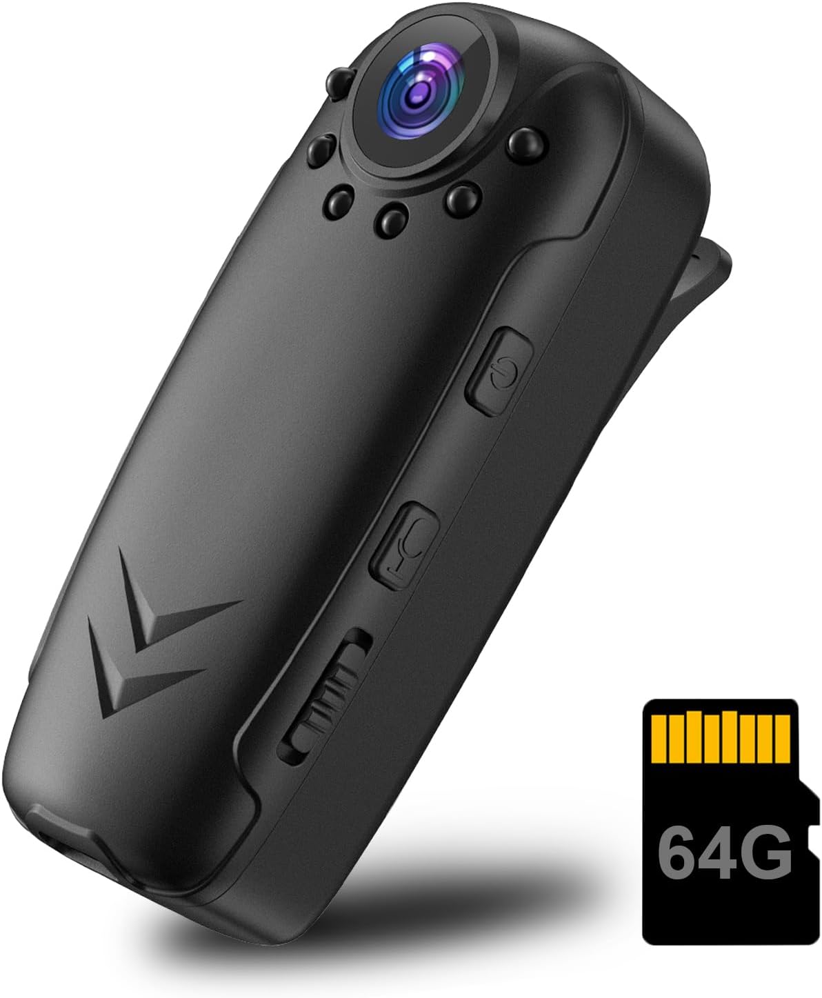 Amazon.com: BOBLOV 007 64GB Mini Body Cameras, User Friendly, Portable ...
