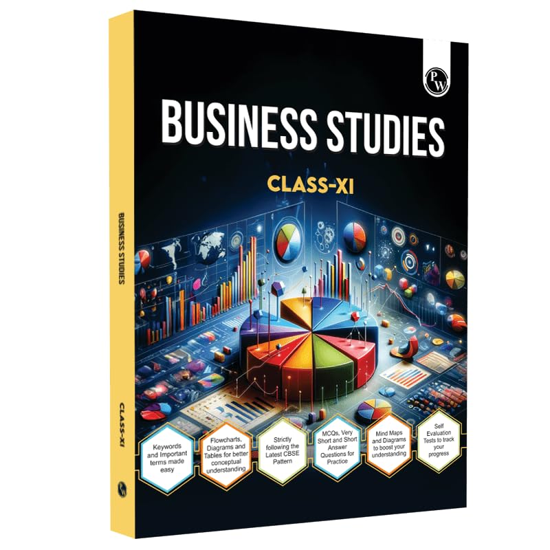 PW CBSE Class 11 Business Studies Chapter-wise Textbook l 500+ MCQs and ...
