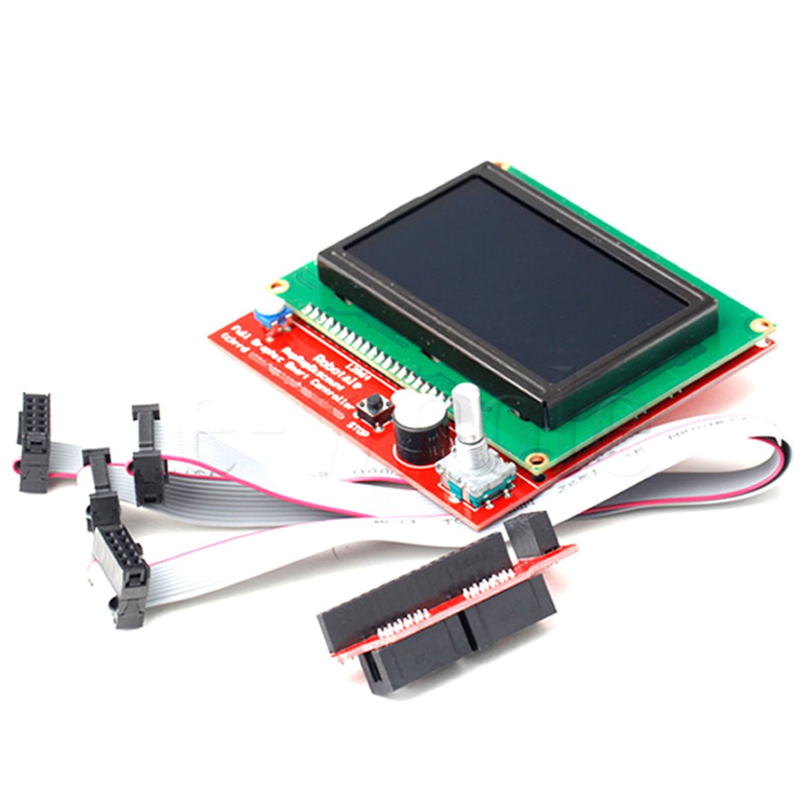 Amazon.com: Smart Controller LCD 12864 LCD Controller for 3D Printer RepRap RAMPS1.4 ...