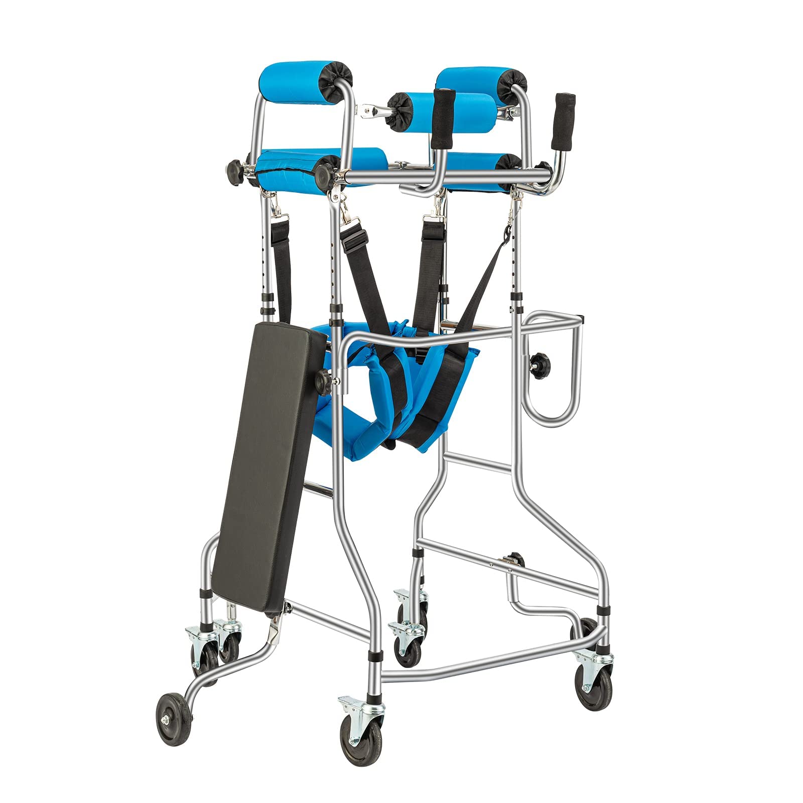 Buy Upgraded Version-Upright Rollator Walker with Seat,Walkers for ...