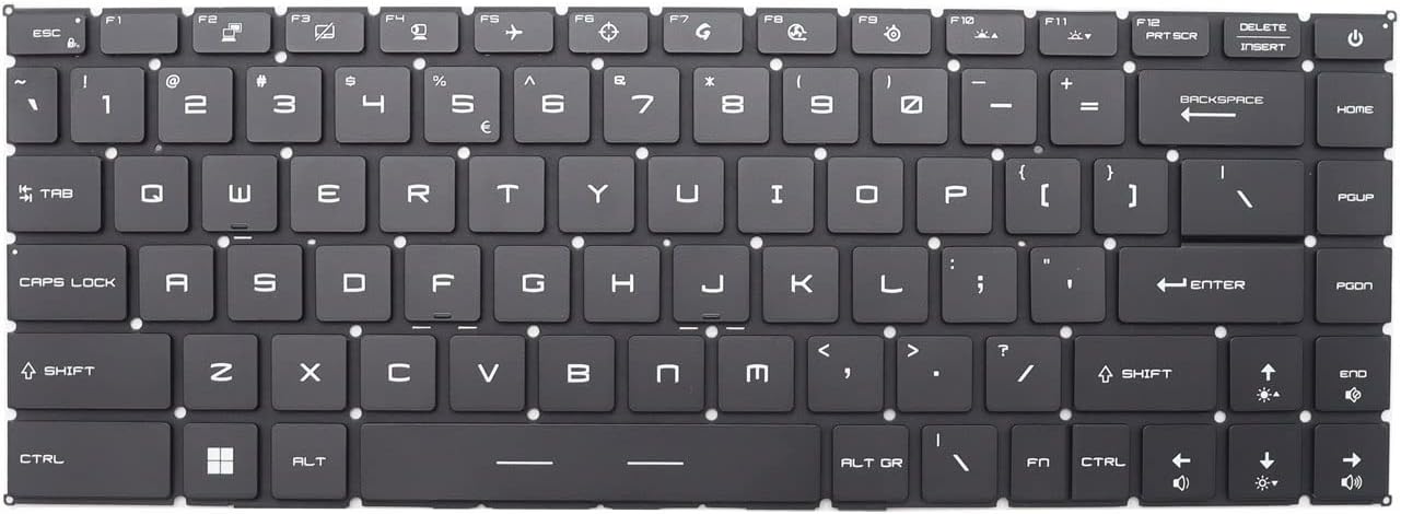 Amazon.com: New Replacement Keyboard Compatible with MSI GE66 Raider ...