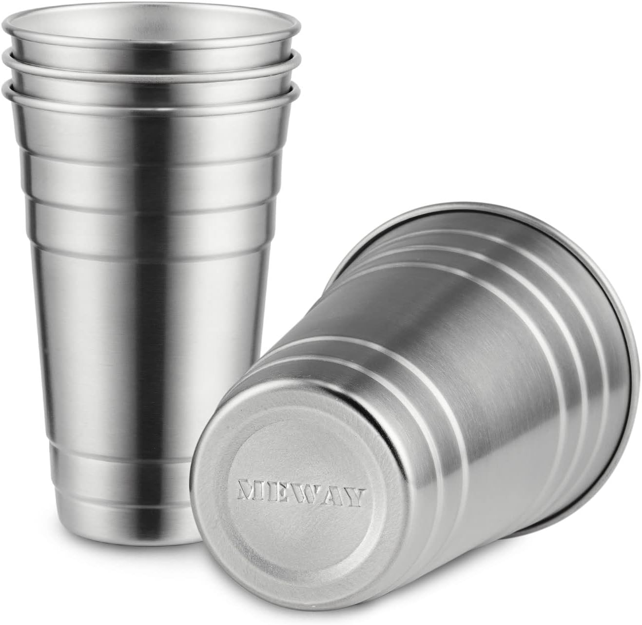 Amazon.com: Ball Aluminum Cup Recyclable Party Cups, Ball Logo, 12 oz ...