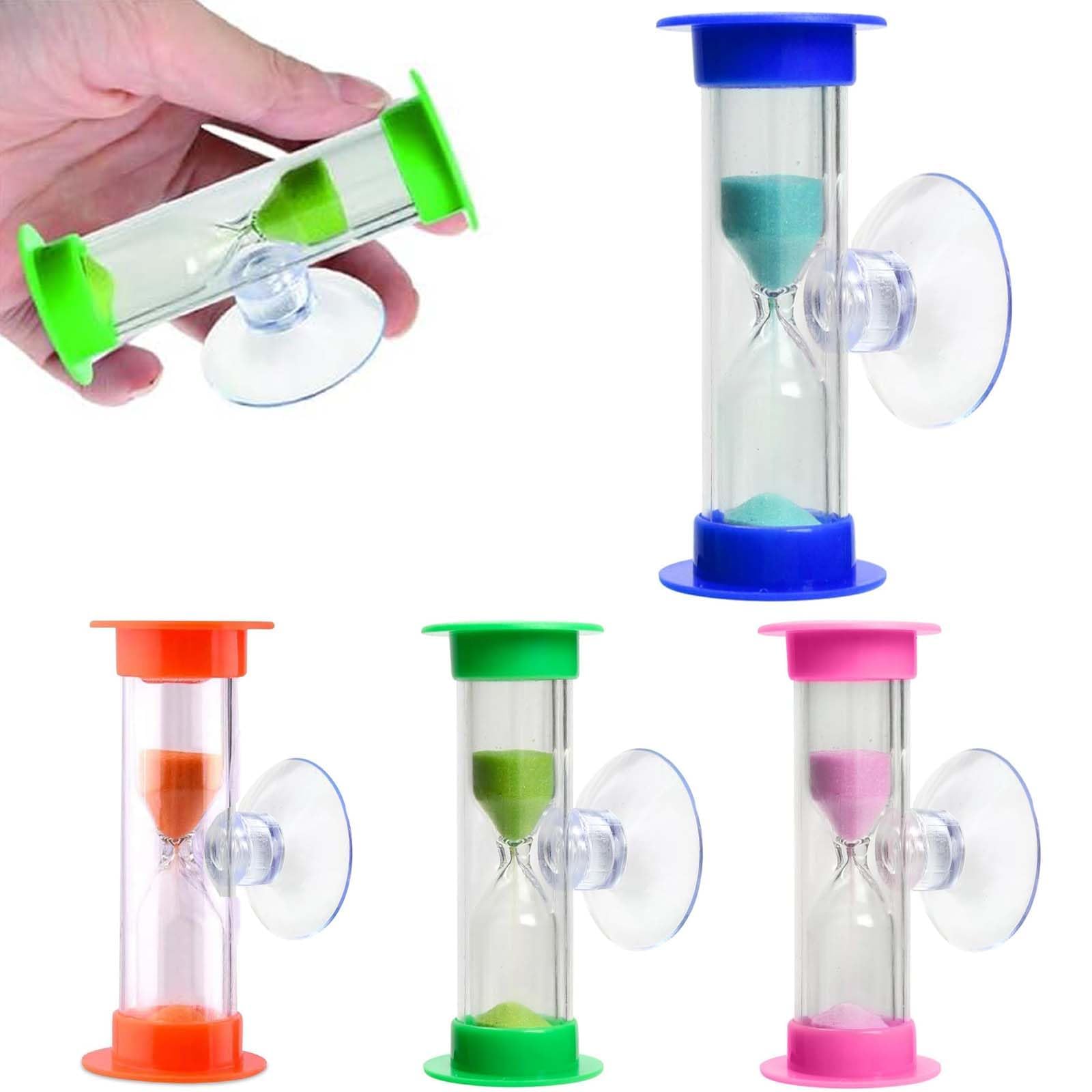 4 Pcs Toothbrush Timer, Suction Cup Design Easy to Install and Use ...