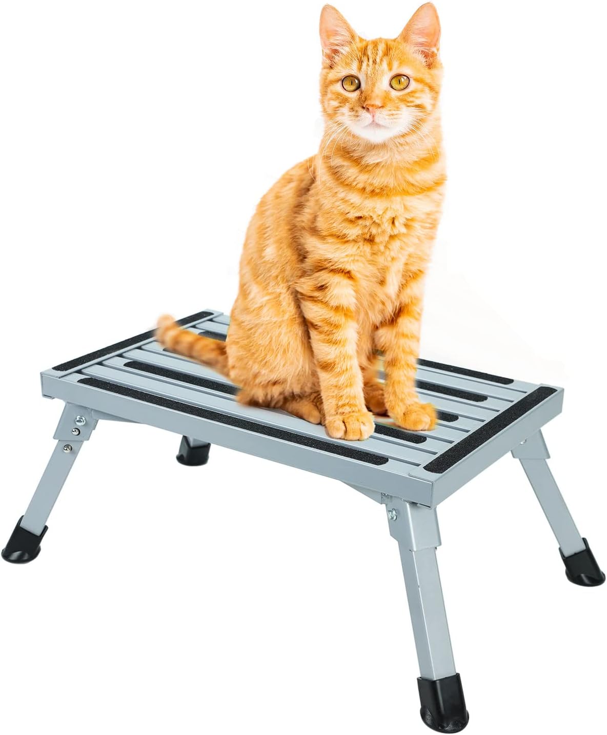 Amazon.com: Safety RV Steps, Height Adjustable Folding Platform Step ...