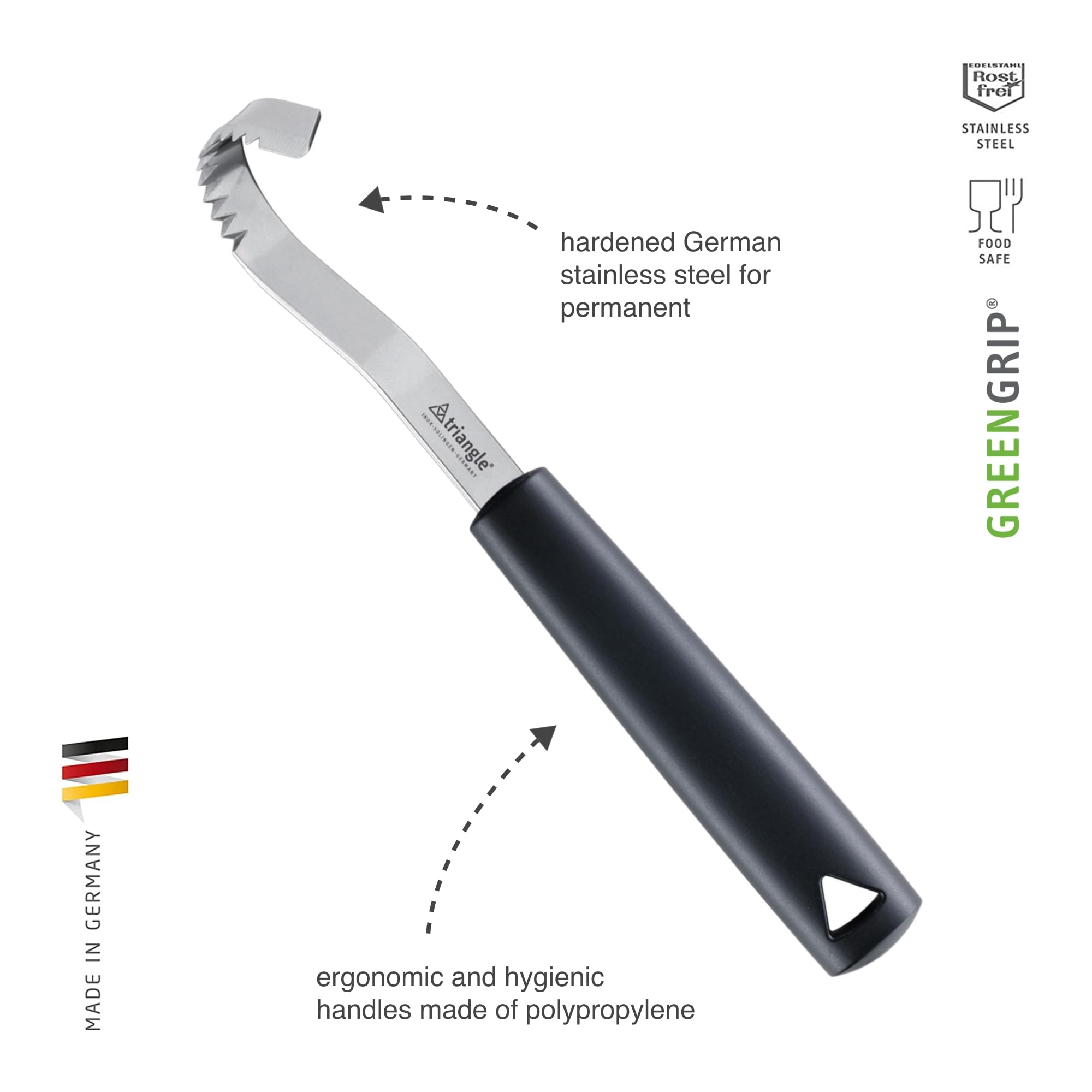 Snapklik.com : Triangle Butter Curler - Hook-Shaped Stainless Steel ...