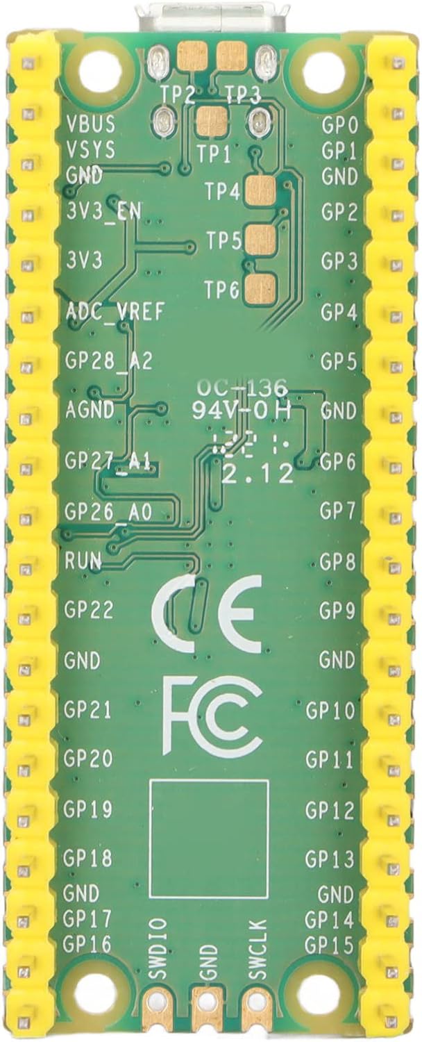 Buy Raspberry Pi Pico Development Board Dual Core Arm Cortex M0 Processor For Rpi Development