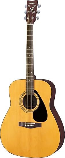 Yamaha F310 Acoustic Folk Guitar with Strap / Tuner / Strings / 3 Picks ...